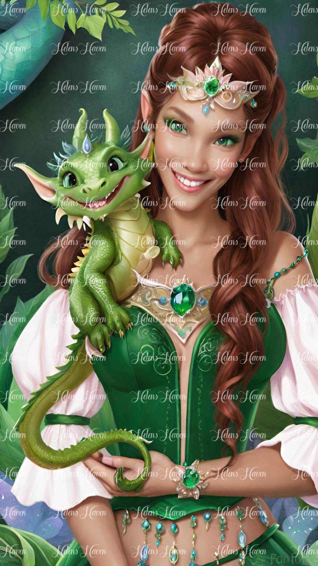 Green Dragon Princess Shoalhavensparklies